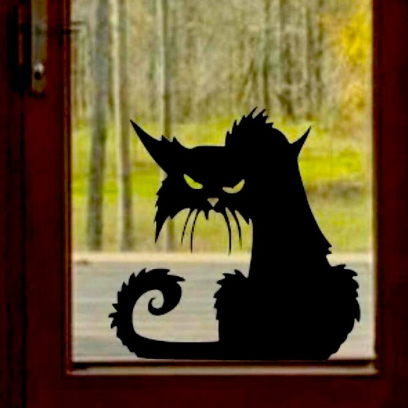 Holiday | Window Cat Decal 12 | Poshmark